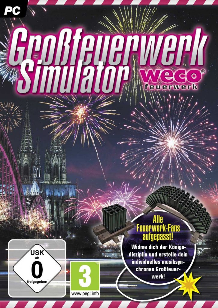 Wecos einzigartiger Feuerwerk Simulator begeistert 365 Tage im Jahr!